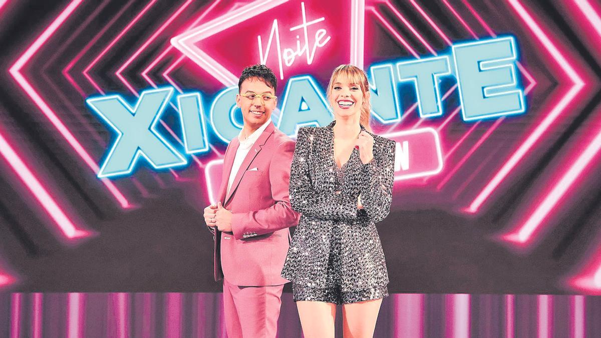 MARÍA MERA E CÉSAR ROMERO NOITE XIGANTE TVG | "É un concurso para toda ...