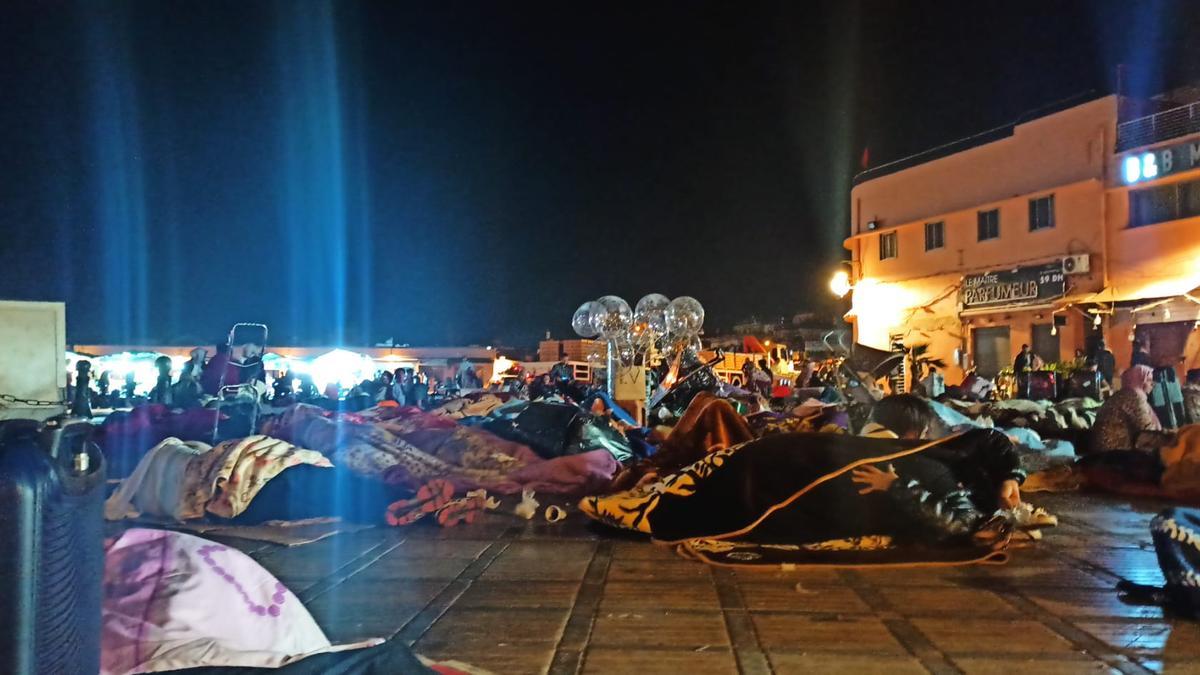 Aragoneses en Marrakech tras el terremoto: "Fue como si un tren pasara ...