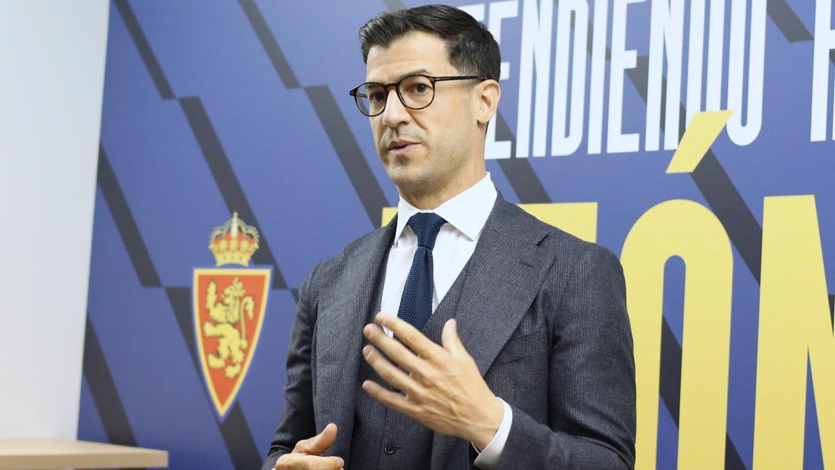 Fernado López Real Zaragoza | Fernando López: "Es posible volver a ganar"