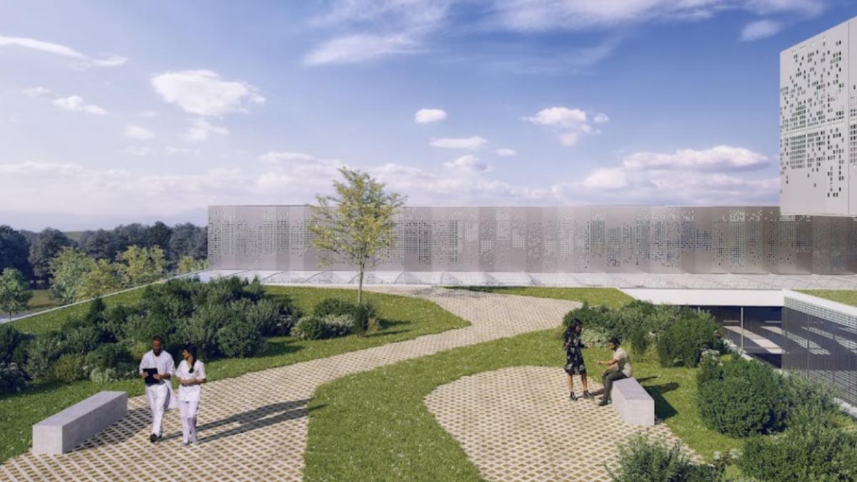 55.000 metros cuadrados, más de 200 camas hospitalarias, 45 ...