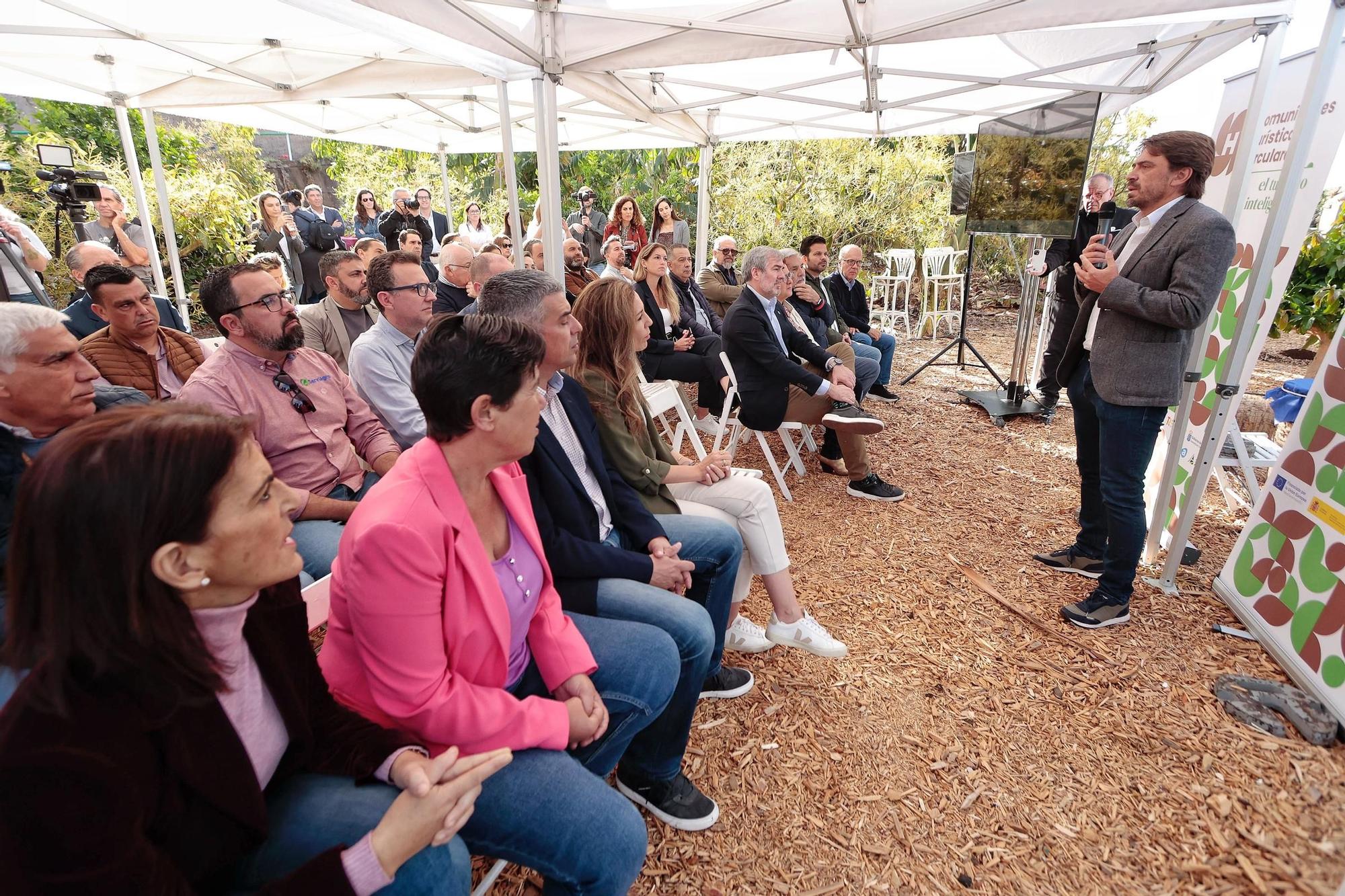 FOTOS: Visita a la finca ecológica Serviagroc, en Guía de Isora