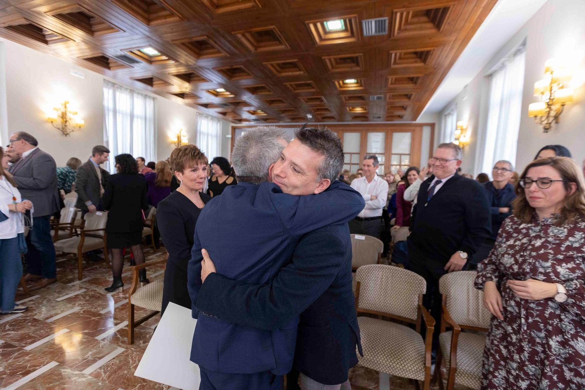 La emotiva despedida del interventor de Gandia por su jubilación