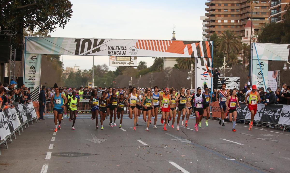 Recorrido y cortes de tráfico por el 5K y 10K Ibercaja Valencia