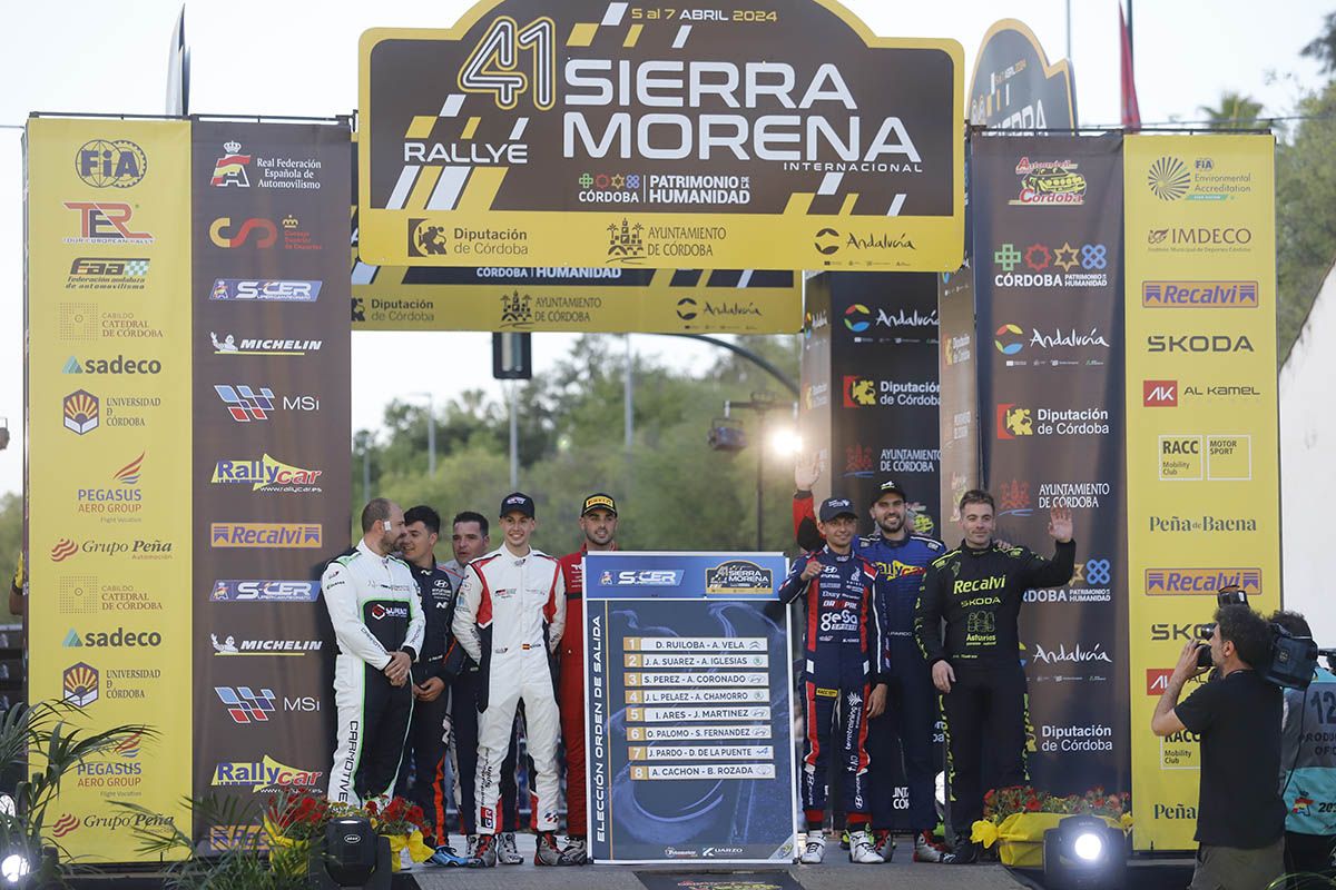 La salida del Rallye Sierra Morena 2024, en imágenes - Diario Córdoba