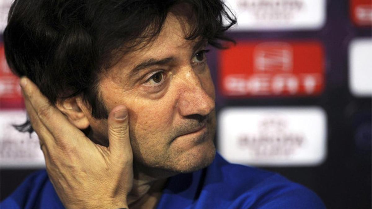 Bakero: "Creo que los jugadores del Barça lo hicieron con buena"