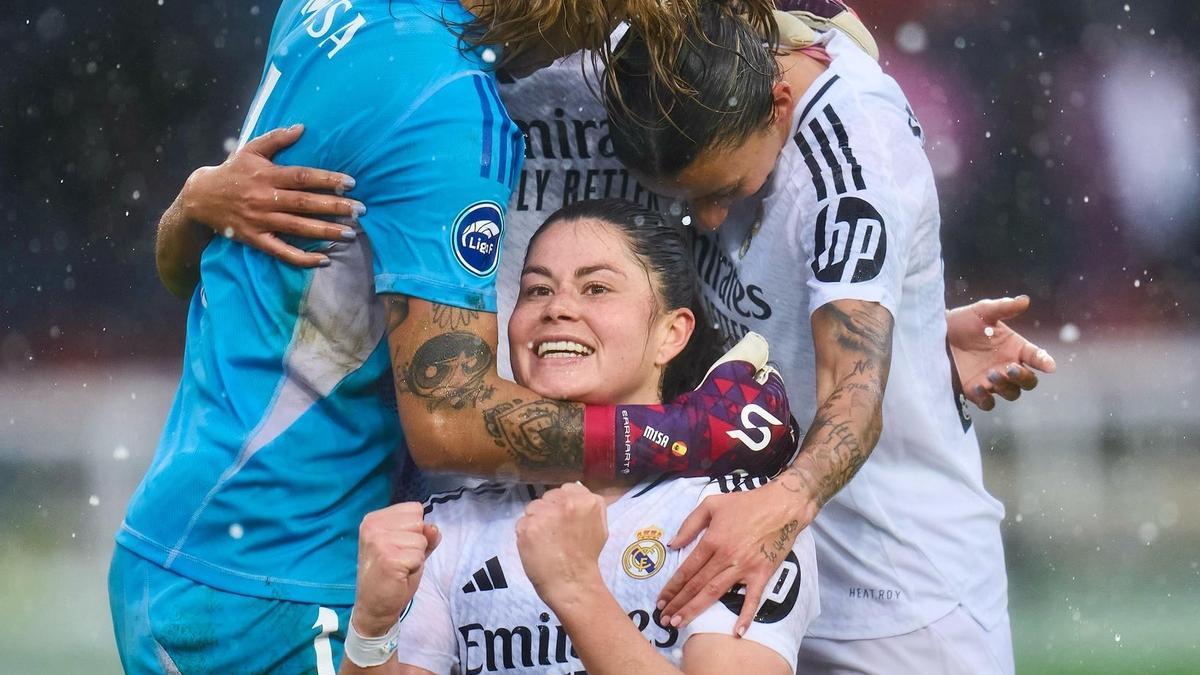María Méndez disfruta de la primera victoria del Madrid frente al Barça
