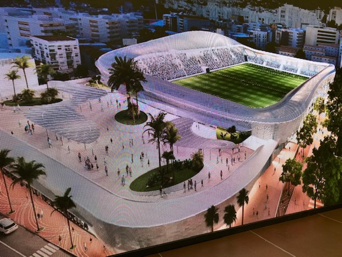 El Estadio de fútbol de Marbella tendrá pista de atletismo cubierta y ...
