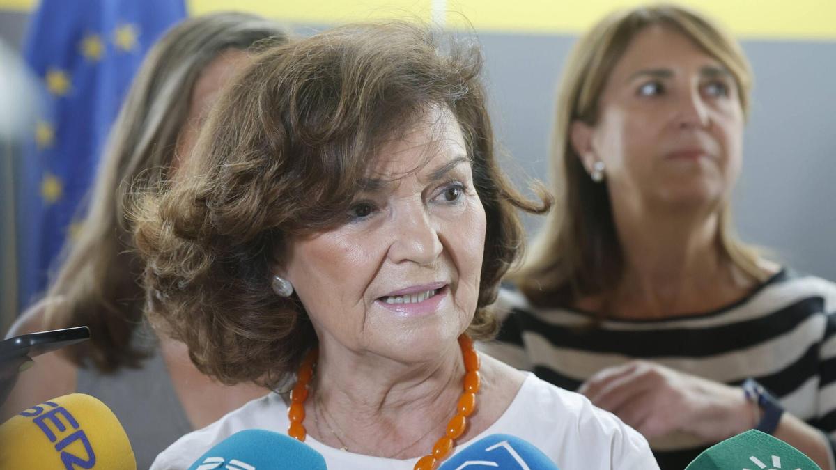 Carmen Calvo advierte en Córdoba de una ofensiva contra el feminismo ...