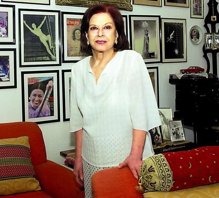 Muere la trapecista 'Pinito del Oro'