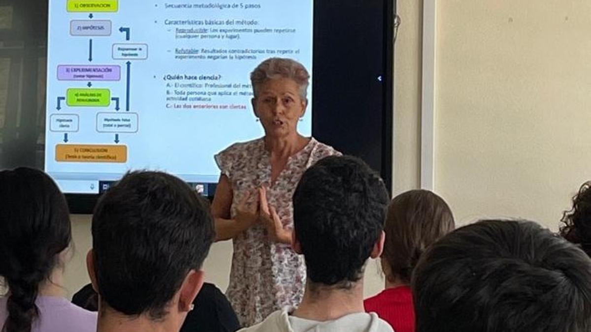 La científica Maximina Monzón lleva sus investigaciones con ratas y ...