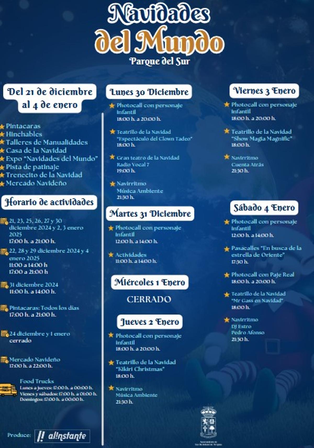 Maspalomas celebra las Navidades del Mundo con conciertos y pista de ...