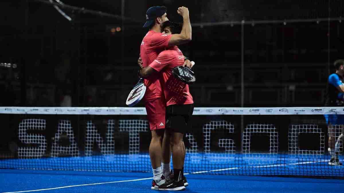 Galán y Chingotto, campeones en Santigo sin jugar la final