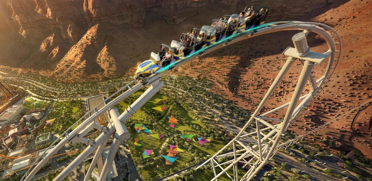Falcon’s Flight supera a Ferrari como la montaña rusa más extrema del mundo