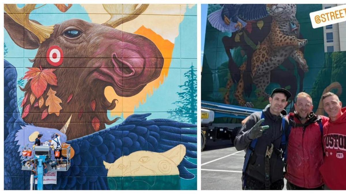 Arte urbano: Dulk y Toni Espinar confeccionan un gran mural sobre ...