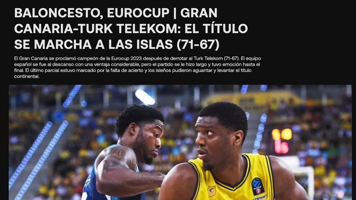 El éxito del Granca retumba en todo el planeta