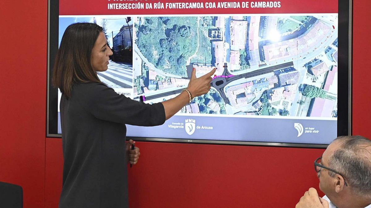 Cambios profundos en el tráfico por el acceso sur de Vilagarcía - Faro ...