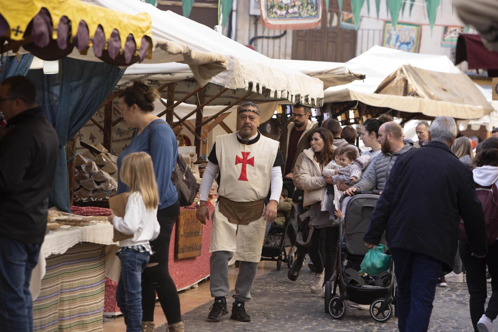 80 paradas en la edición 2023 del Mercado Medieval de Xàtiva
