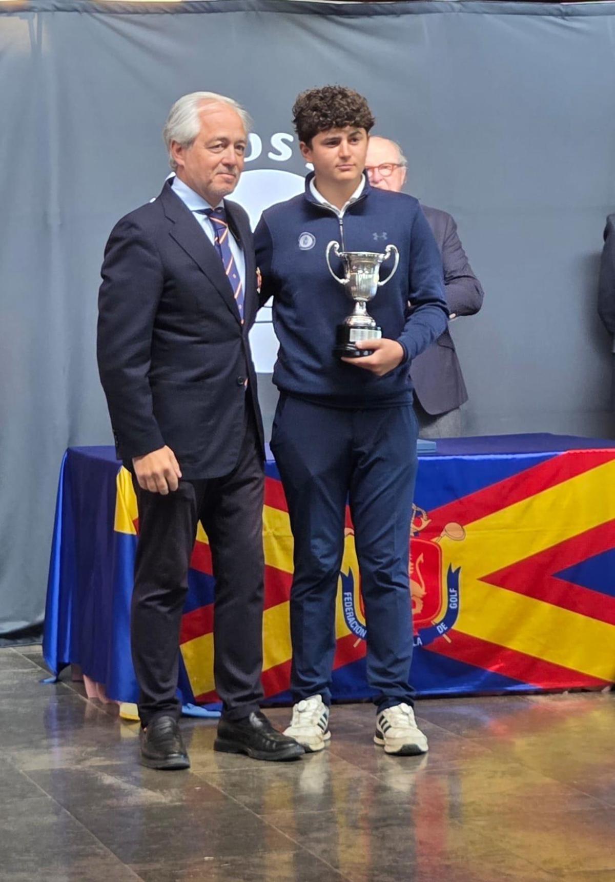 NACHO IGLESIAS GOLF COSTA AZAHAR ESPAÑA CAMPEON SERGIO GARCIA ACADEMY