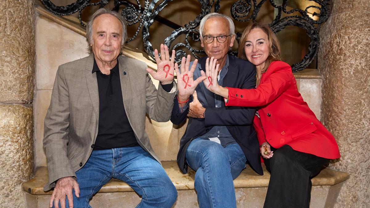 Serrat y el Dr Clotet reciben a Sport en La Pedrera por motivo de la ...