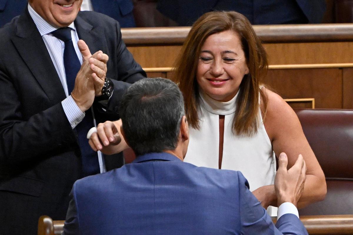 La presidenta del Congreso, Francina Armengol.