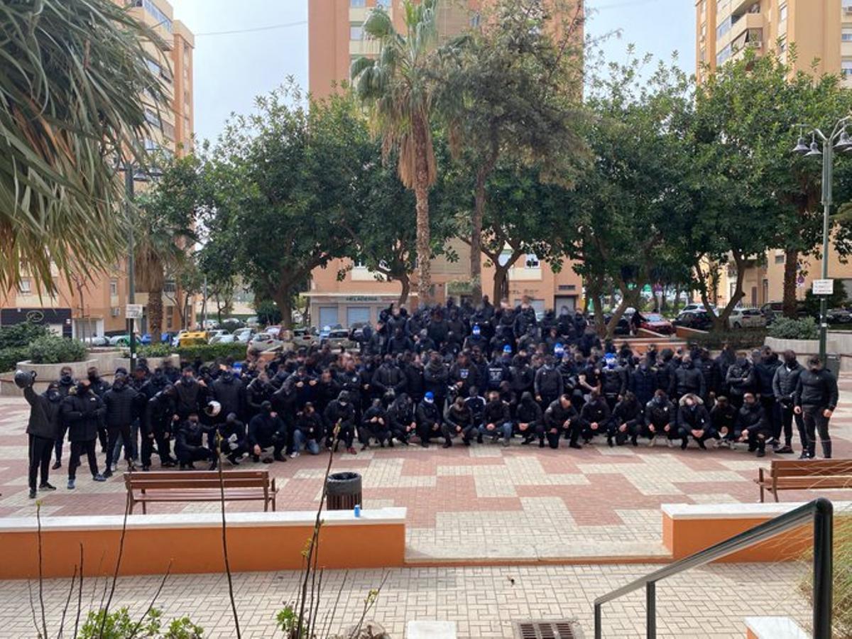 FRENTE BOKERÓN | Los ultras del Málaga, de los más peligrosos de Europa