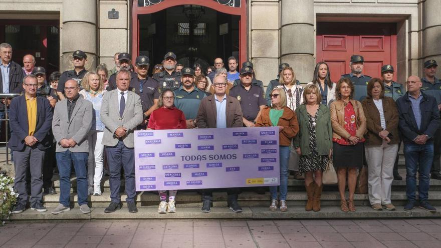 Minuto de silencio por las víctimas de violencia machista