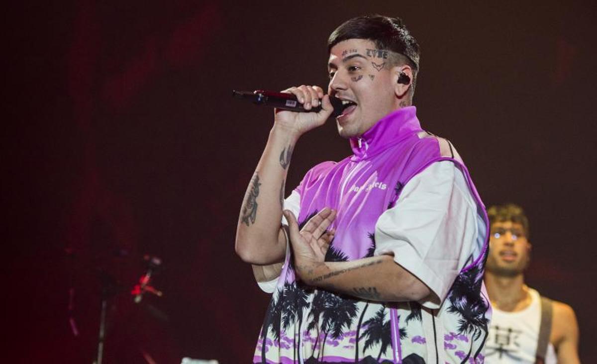 Concierto del rapero argentino DUKI en el Palau Sant Jordi