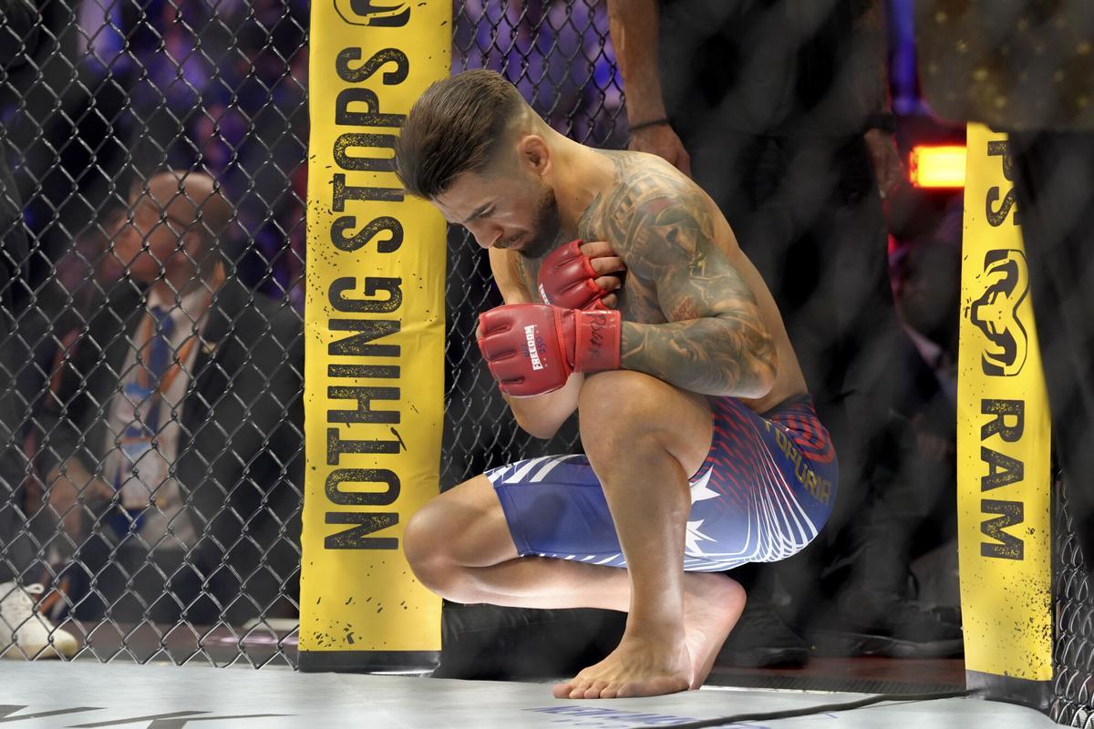 Las imágenes de la pelea entre Ilia Topuria y Justin Gaethje en la Casa ...