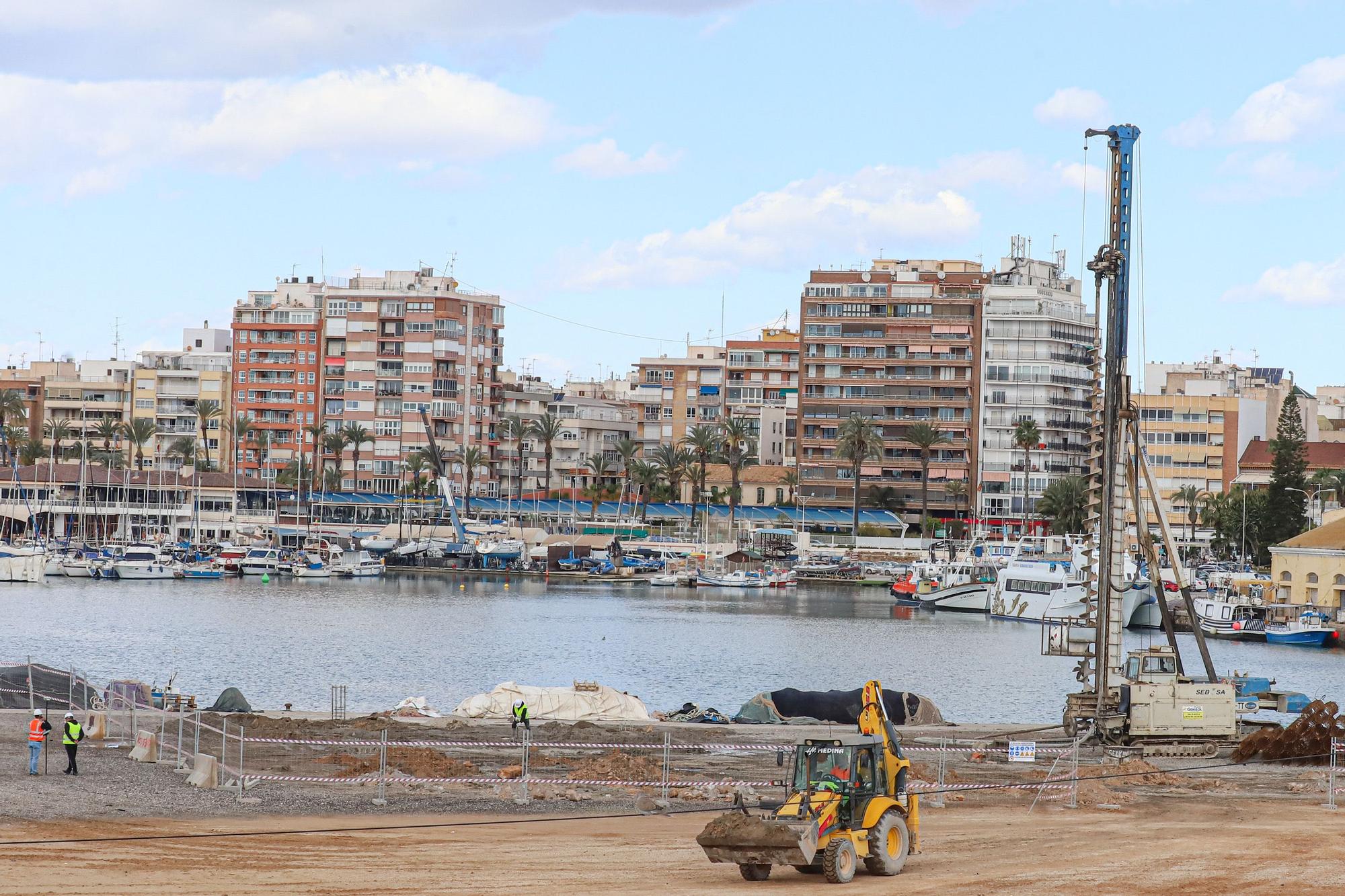 La transformación del puerto de Torrevieja en zona de ocio, en marcha ...