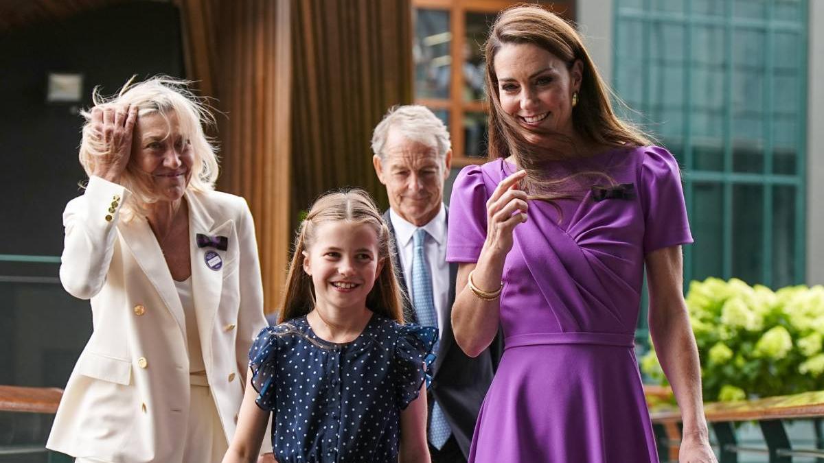 VIDEO KATE MIDDLETON WIMBLEDON | Kate Middleton es recibida entre ...