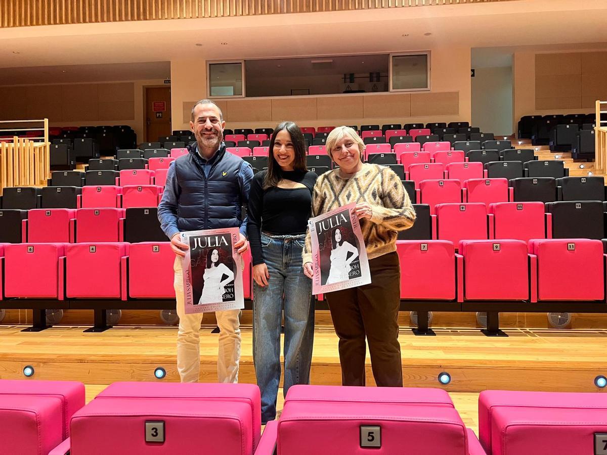 Primer concierto de la cantante Julia Sariego en Lugones: "Será muy ...