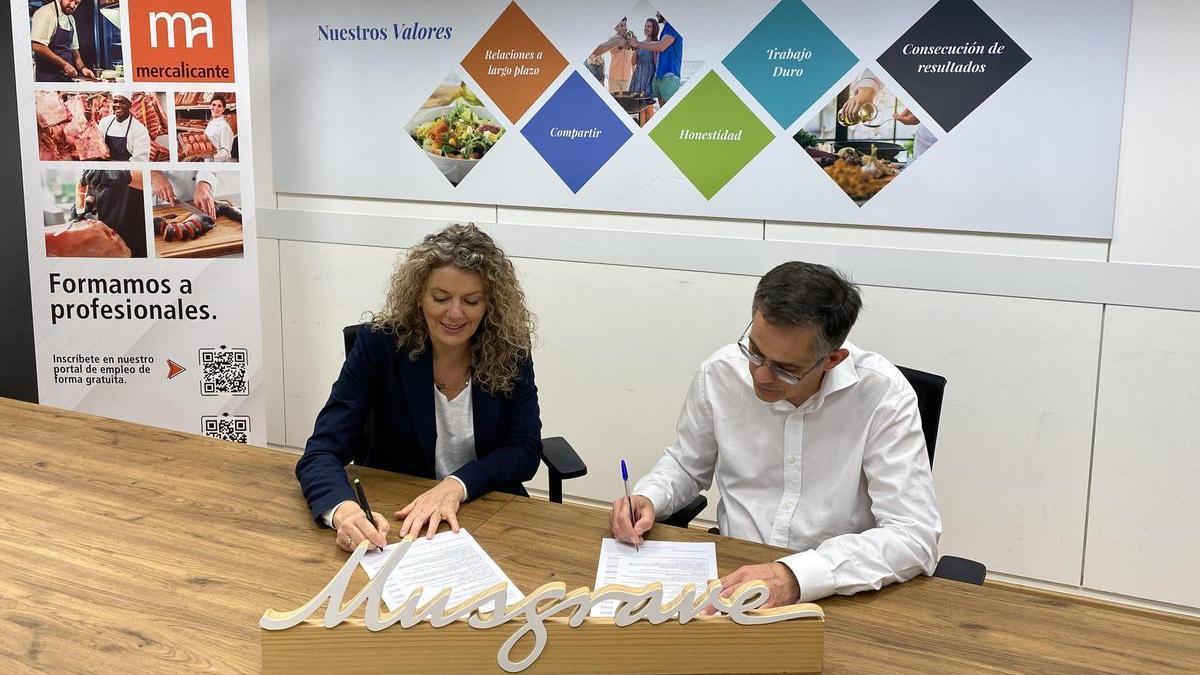 Musgrave y Mercalicante se alían para potenciar la formación y la ...