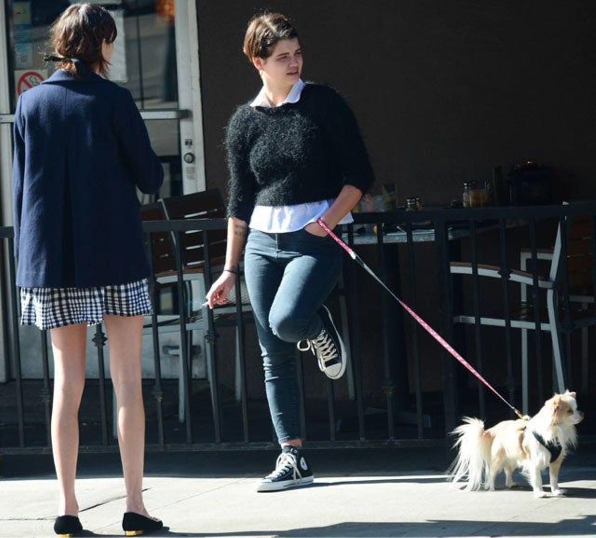 Alexa Chung y Pixie Geldof, de comida en Los Ángeles - Cuore