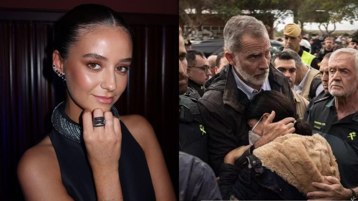 INSULTOS Y ABUCHEOS COMITIVA VALENCIA: Victoria Federica reacciona a lo ...