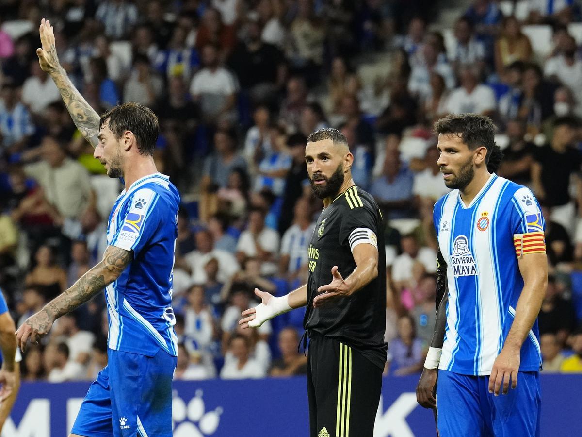 ESPANYOL-REAL MADRID : La jugada polémica y la expulsión de Lecomte