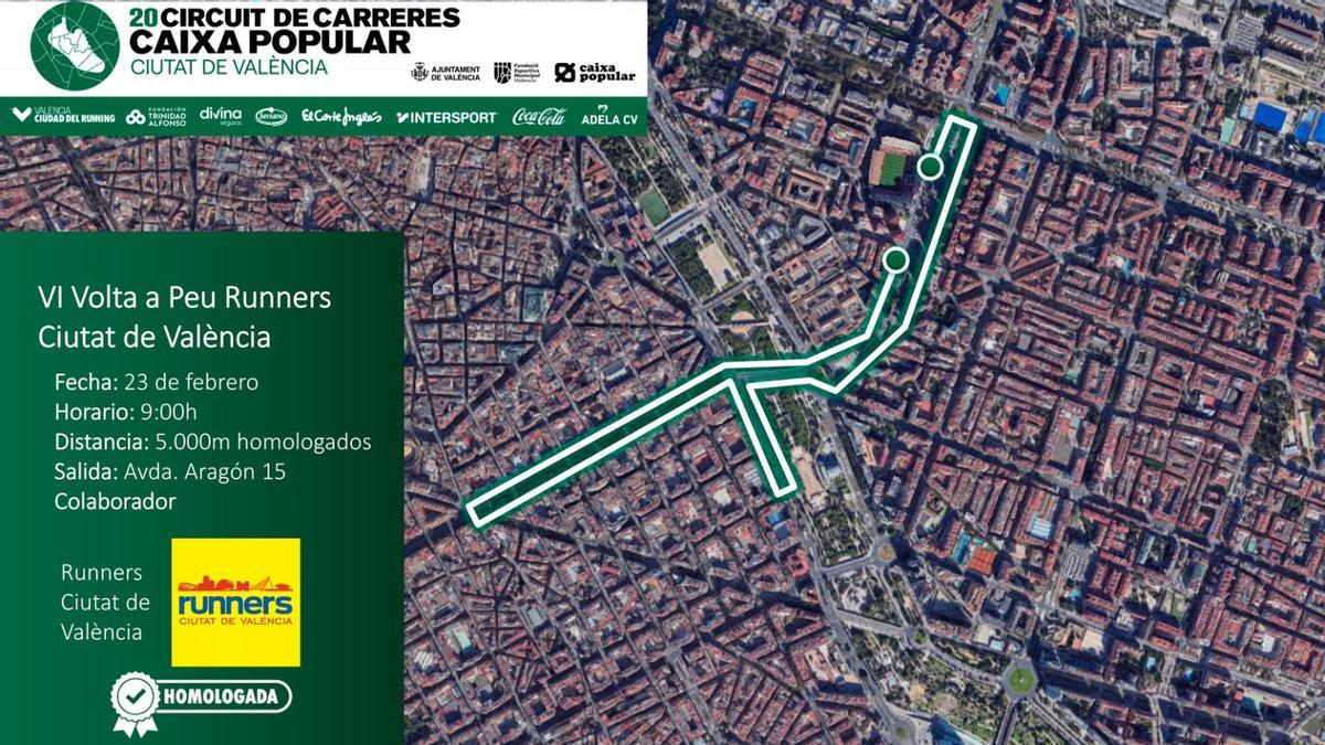 VI Carrera 5K Runners Ciutat de València: Circuit Caixa Popular en el ...