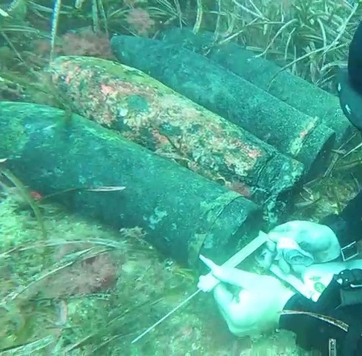 La Armada en Ibiza: Cuatro proyectiles sin disparar que fueron ...