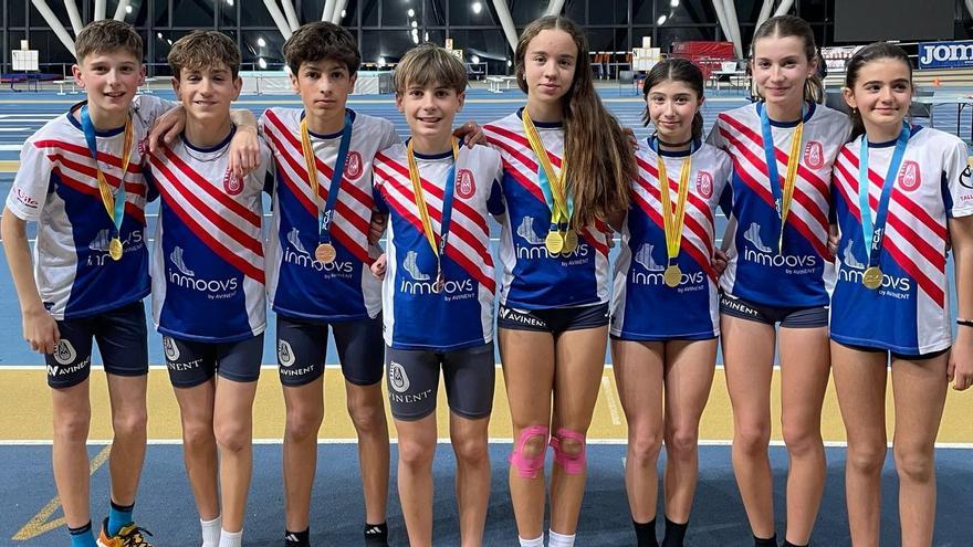 ATLETISME | Pluja de medalles i rècord de Catalunya per l’Avinent