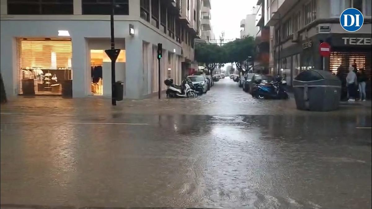 ALERTA ROJA BALEARES | El municipio de Ibiza y zonas de Santa Eulària y ...