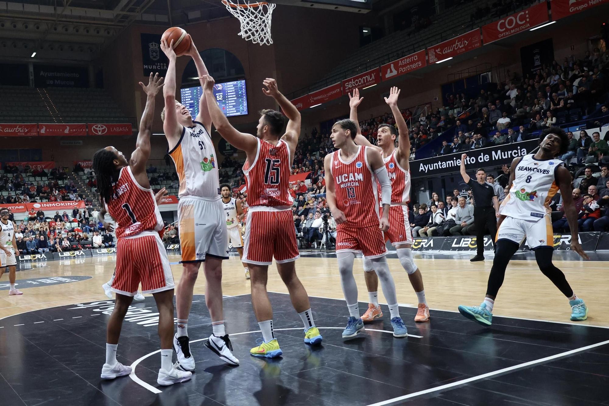 Las imágenes del UCAM Murcia - Rostock Seawolves - La Opinión de Murcia