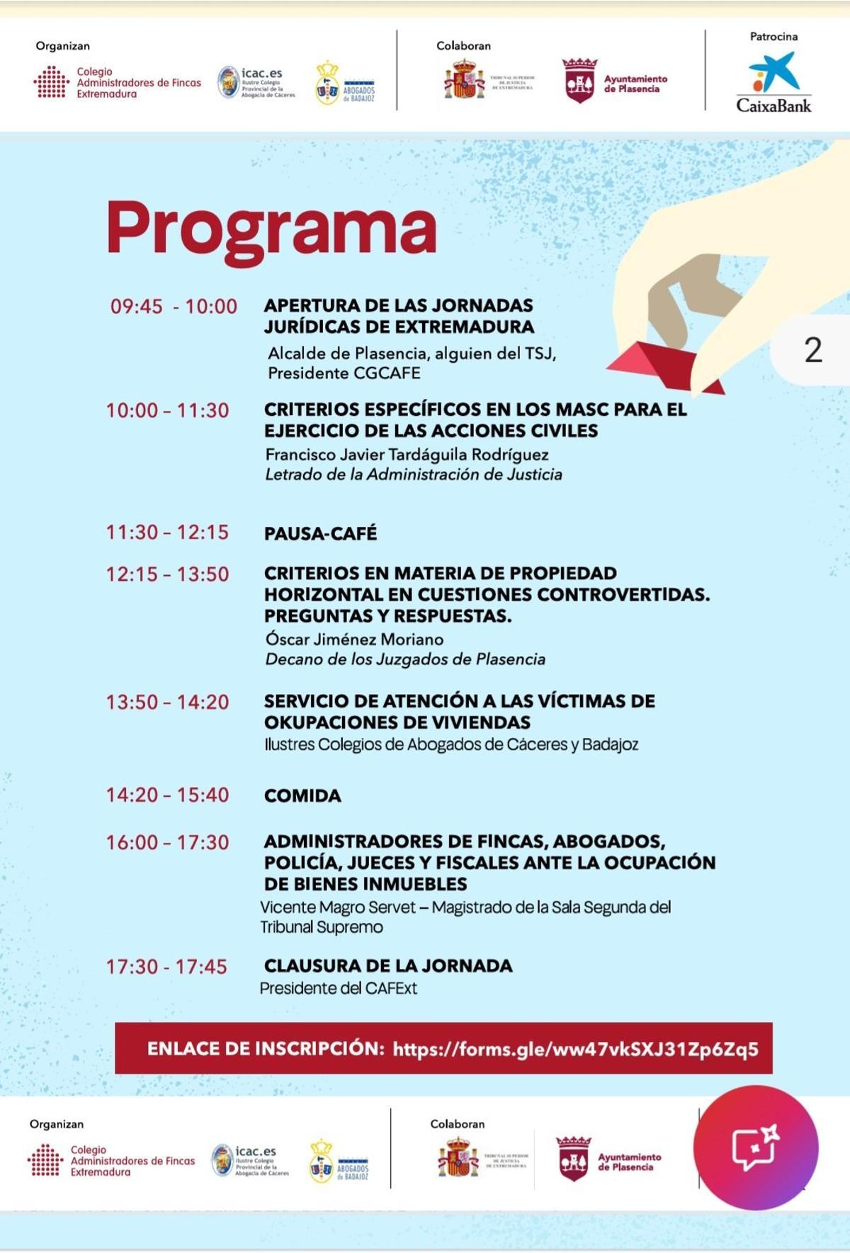 'Okupas' Cáceres: Ocupación ilegal y conflictos vecinales: Cáceres inicia las Jornadas Jurídicas ...