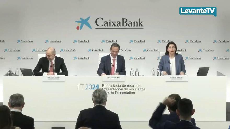 CaixaBank gana 1.005 millones hasta marzo