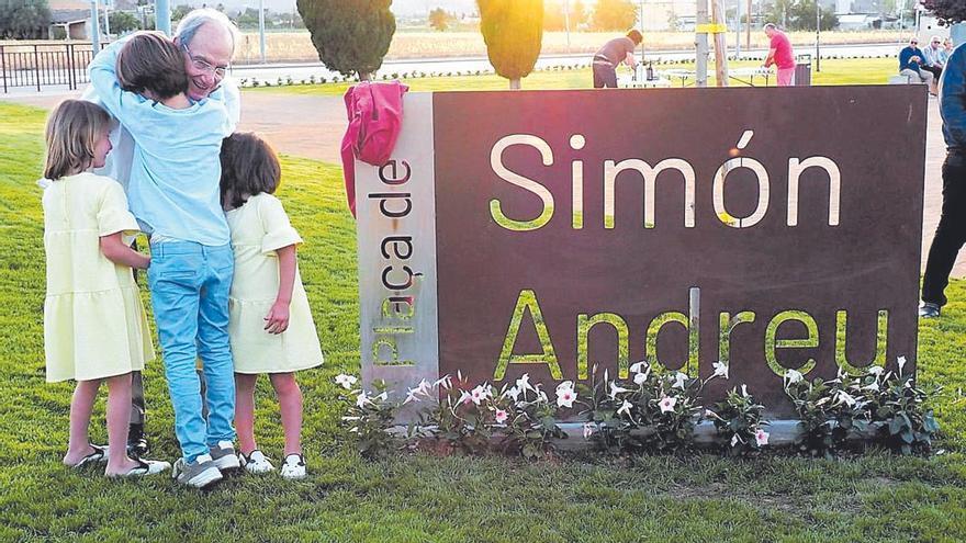 El actor Simón Andreu ya tiene su plaza en sa Pobla