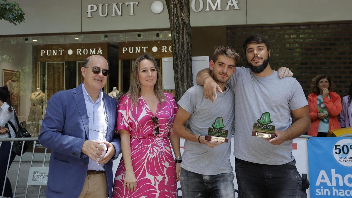 Concurso de Albañilería de Cáceres: La albañilería, arte en Cánovas