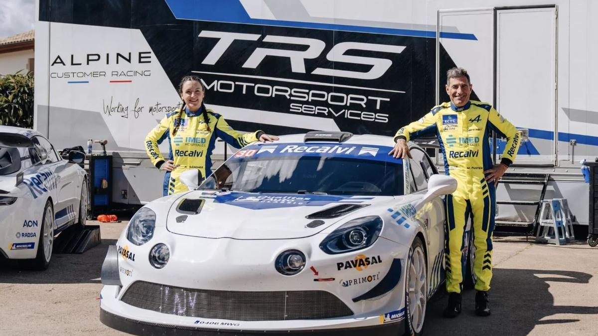 El benidormense Miguel Fuster, nuevo piloto del Alpine Recalvi Rally Team