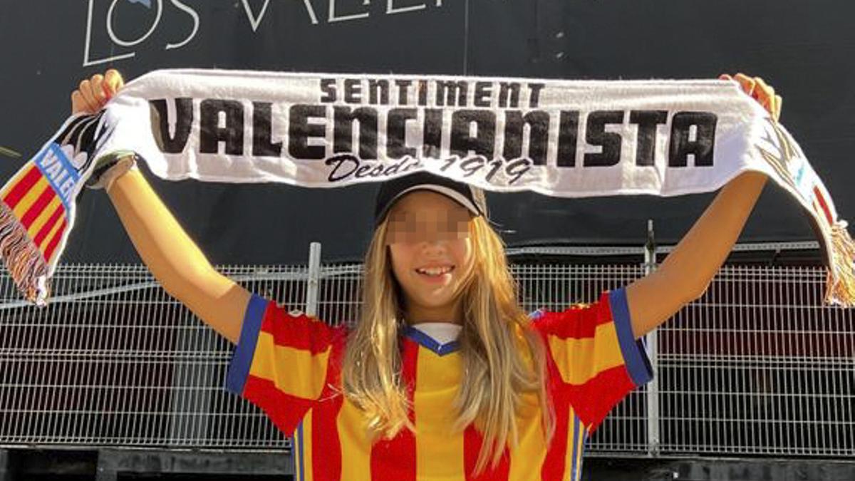 El Valencia homenajeará a la joven Emma, fallecida por una peritonitis
