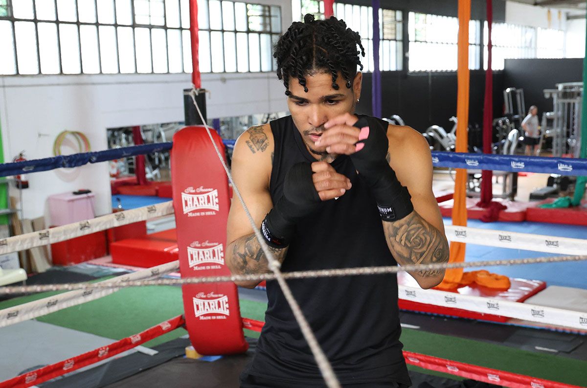 José Suero, la "Sombra": la rutina de un campeón del boxeo que quiere ...