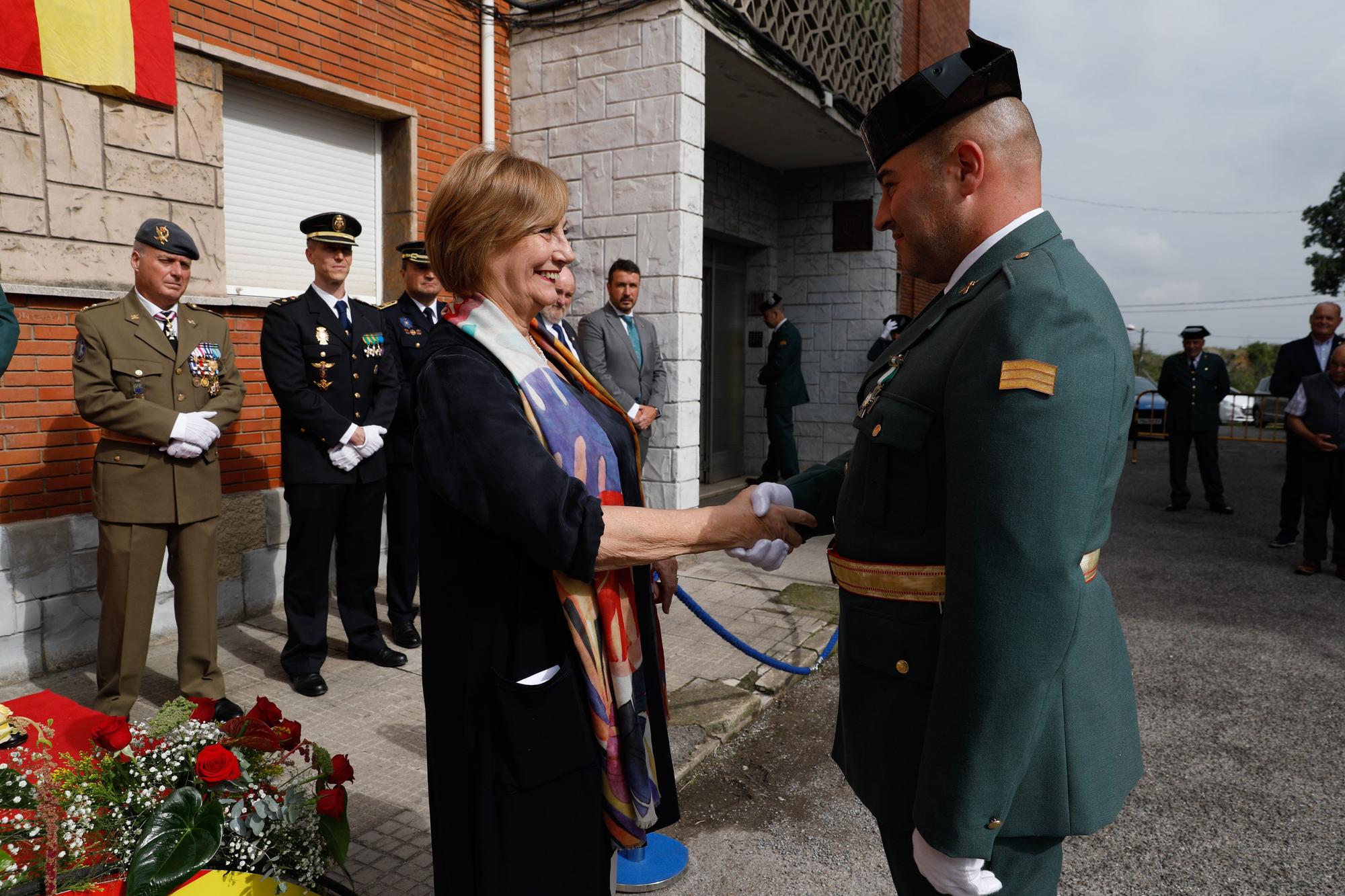 La Guardia Civil de Avilés recupera los festejos del Pilar