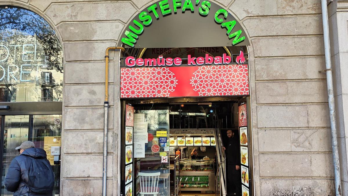El 'döner kebab' en Barcelona y los tropecientos Mustafas