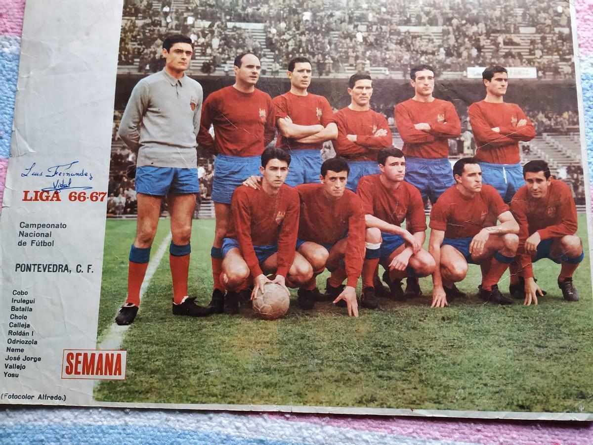 Muere «Pepín» Odriozola, el héroe que hizo soñar al Pontevedra